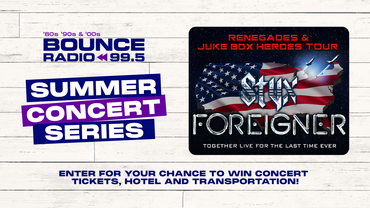 BOUNCE Summer Concert Series - Foreigner & Styx